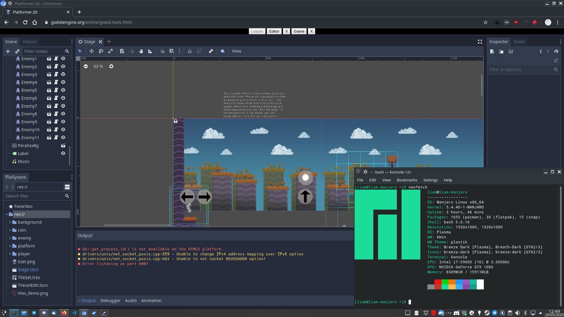 Godot Engine Editor Running In A Web Browser Is Now A Thing GamingOnLinux