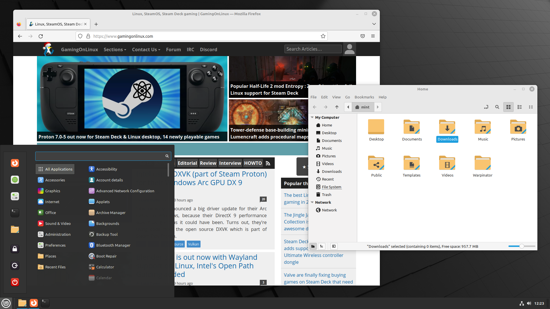 Linux Mint 21 1 Now In Beta With Full Flatpak Support GamingOnLinux