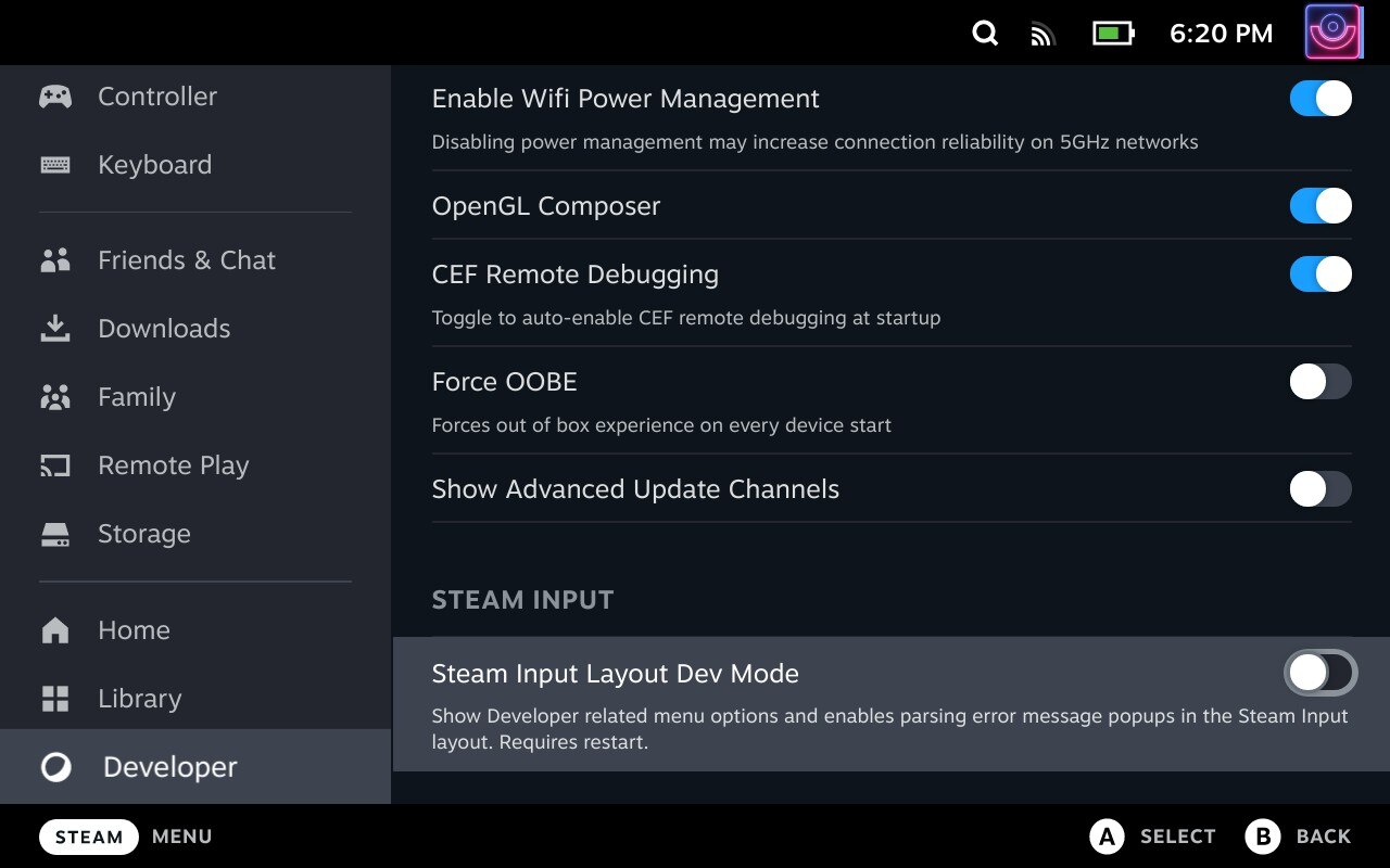 Steam Deck Developer Mode Does Not Turn Off The Read only Filesystem 